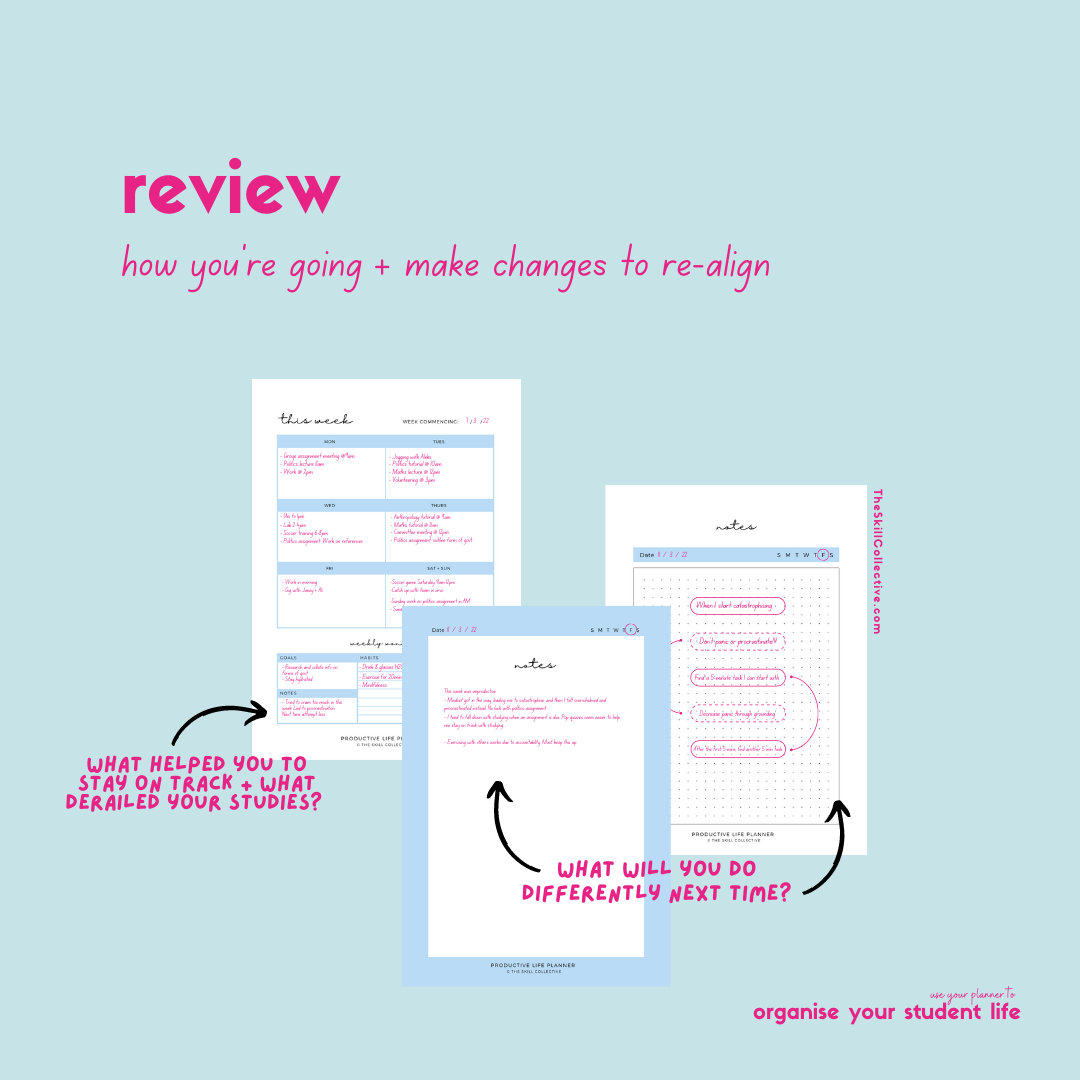 How a planner can help you stay on track with your studies — The Skill ...