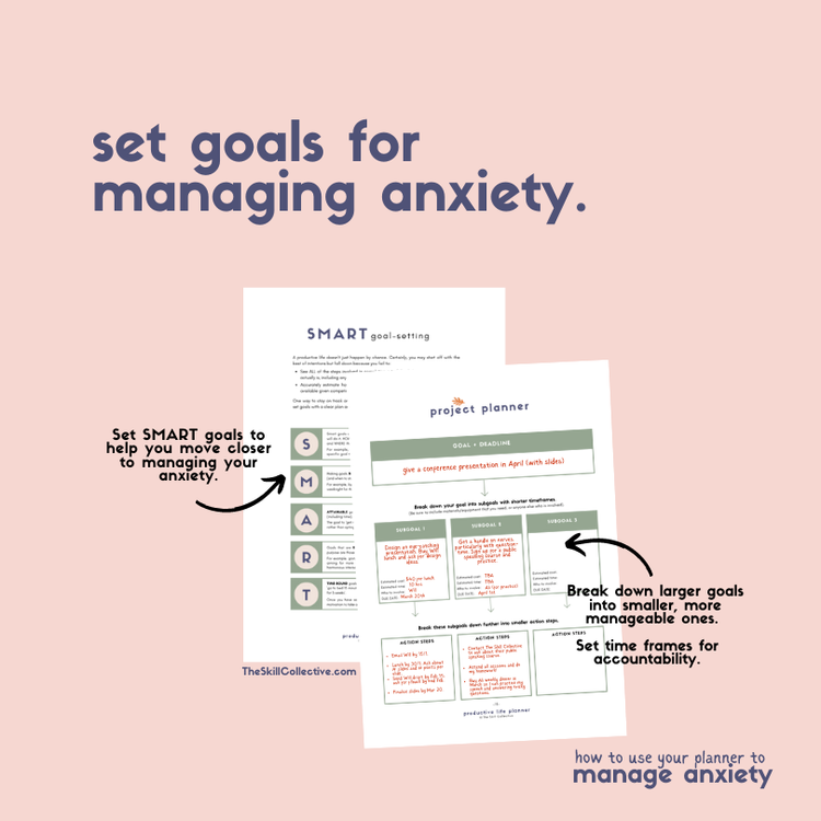 How to use your planner to better manage your anxiety — The Skill ...