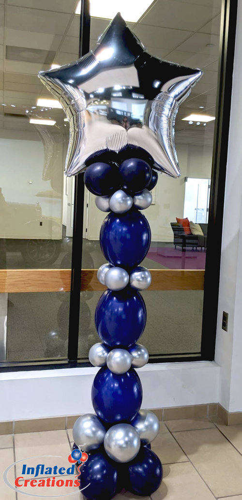 Foil Columns — Inflated Creations