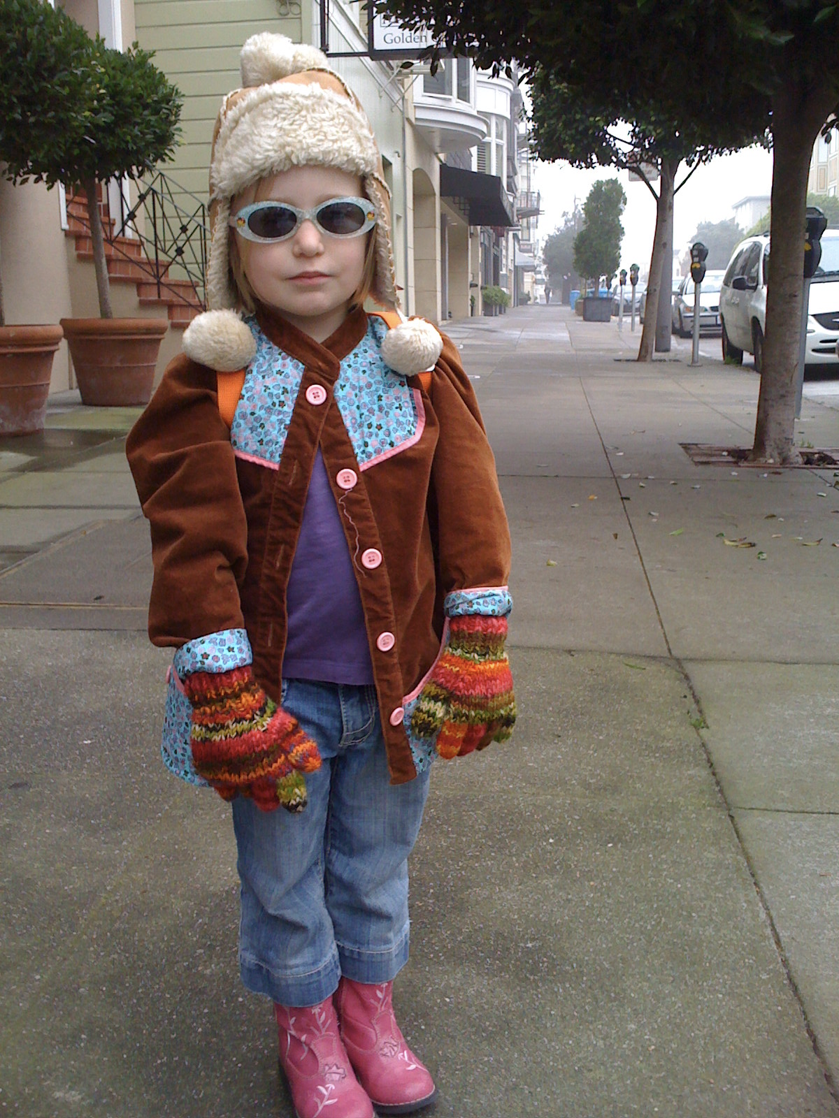Little Girl Street Fashion