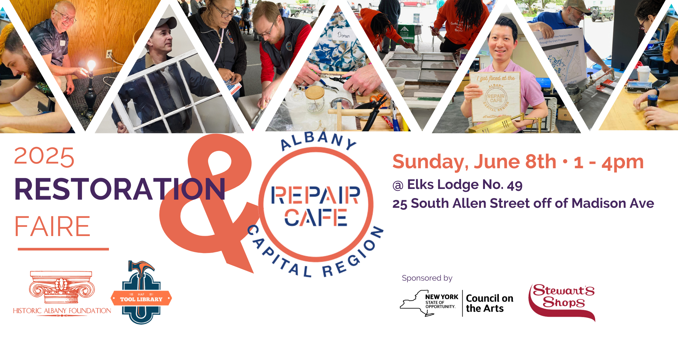 Restoration Faire & Repair Cafe — Historic Albany Foundation