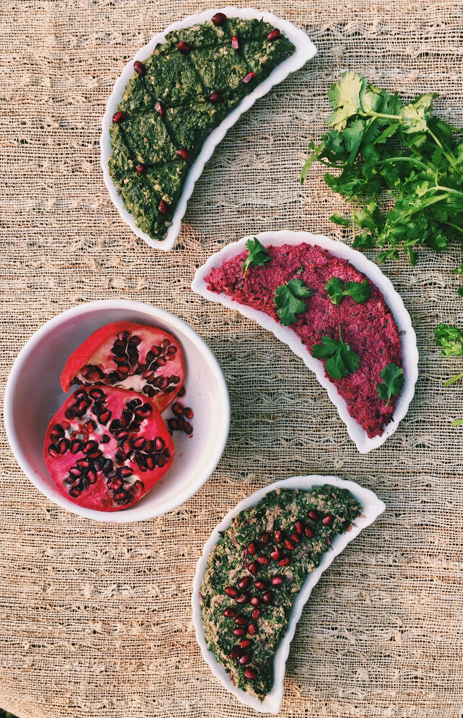 Vegetable Pate with Walnut and Garlic (Pkhali) — Polina Chesnakova