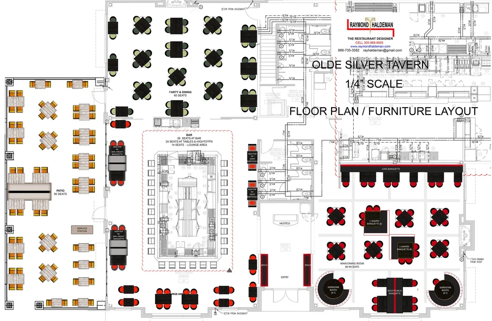 Restaurant Designer Raymond Haldemansilvertavern
