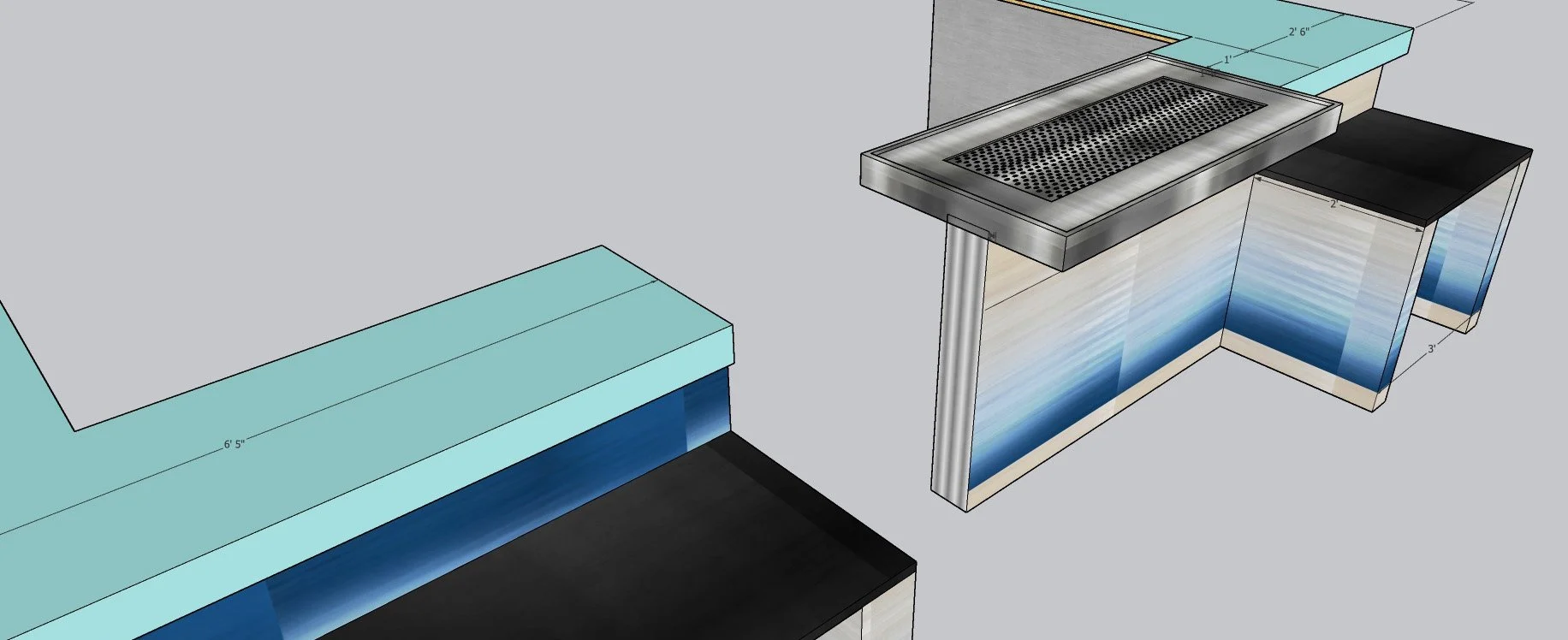 Restaurant Designer Raymond Haldemanrrservicebar