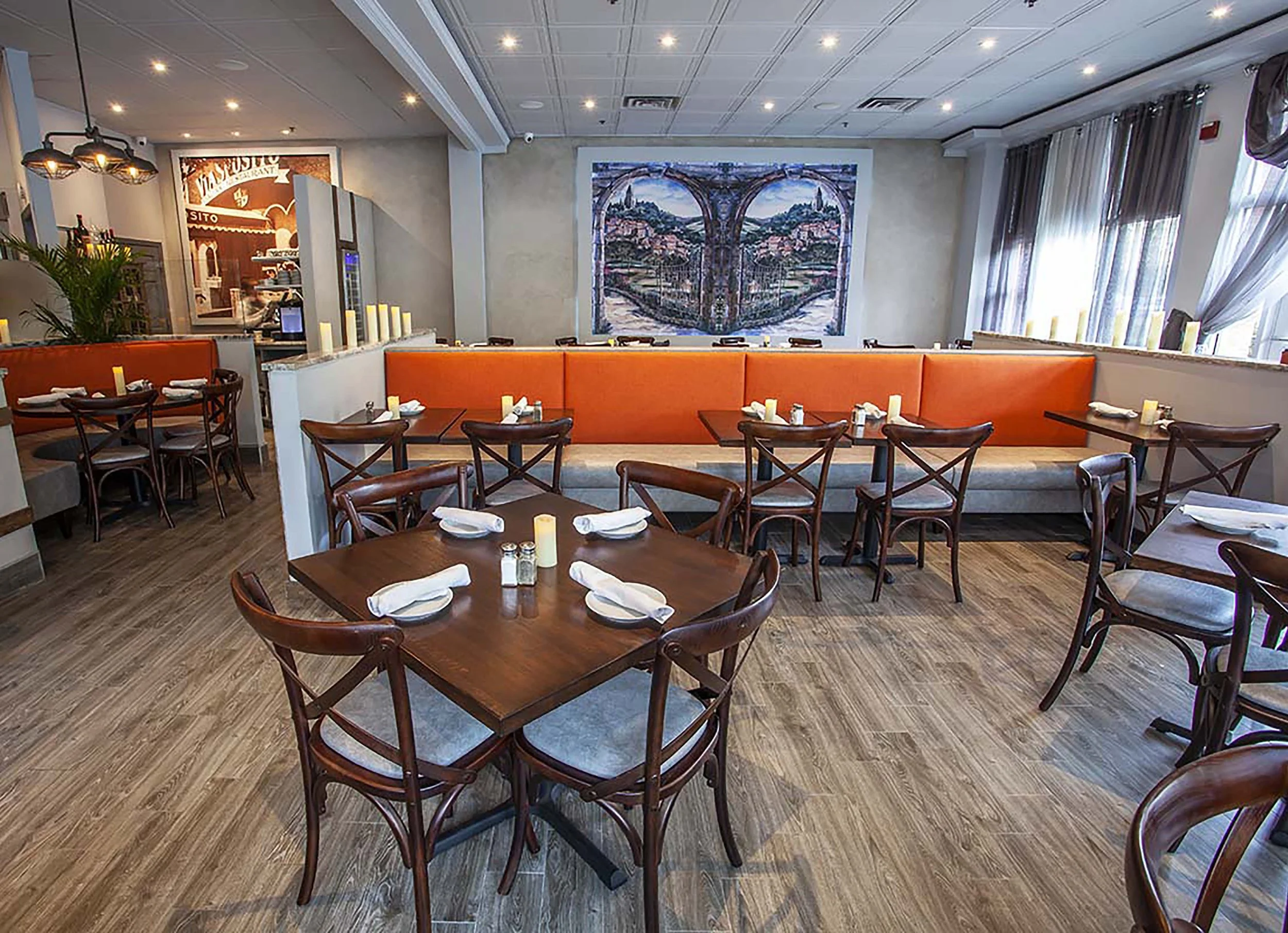 Restaurant Designer Raymond HaldemanViaSposito Old Bridge Restaurant Design