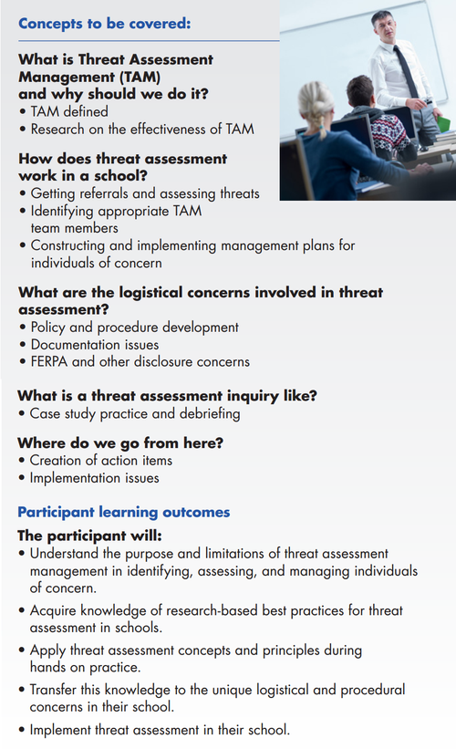 Behavioral Threat Assessment Management — The Educator's School Safety ...
