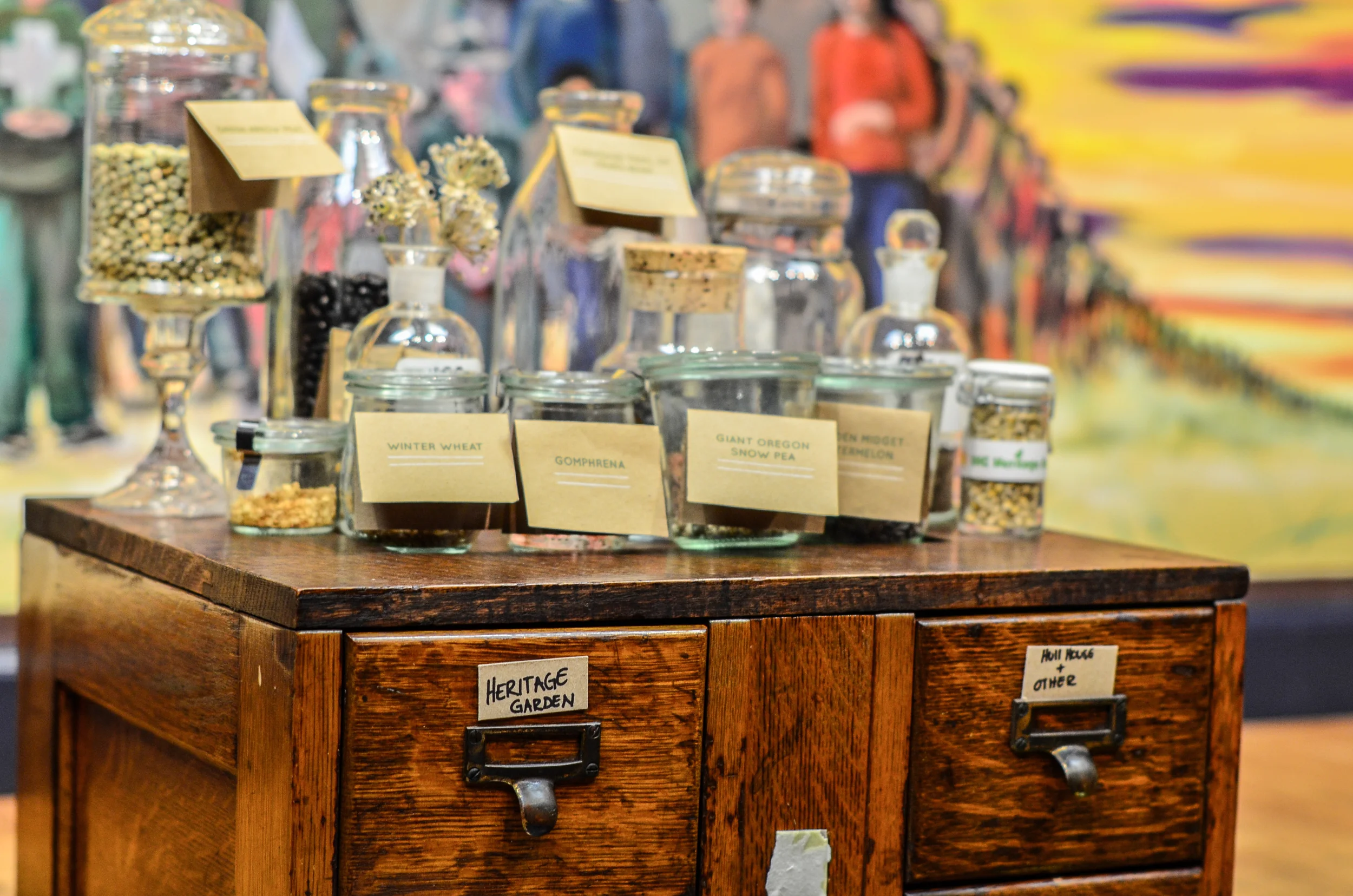 Seed library — UIC Heritage Garden