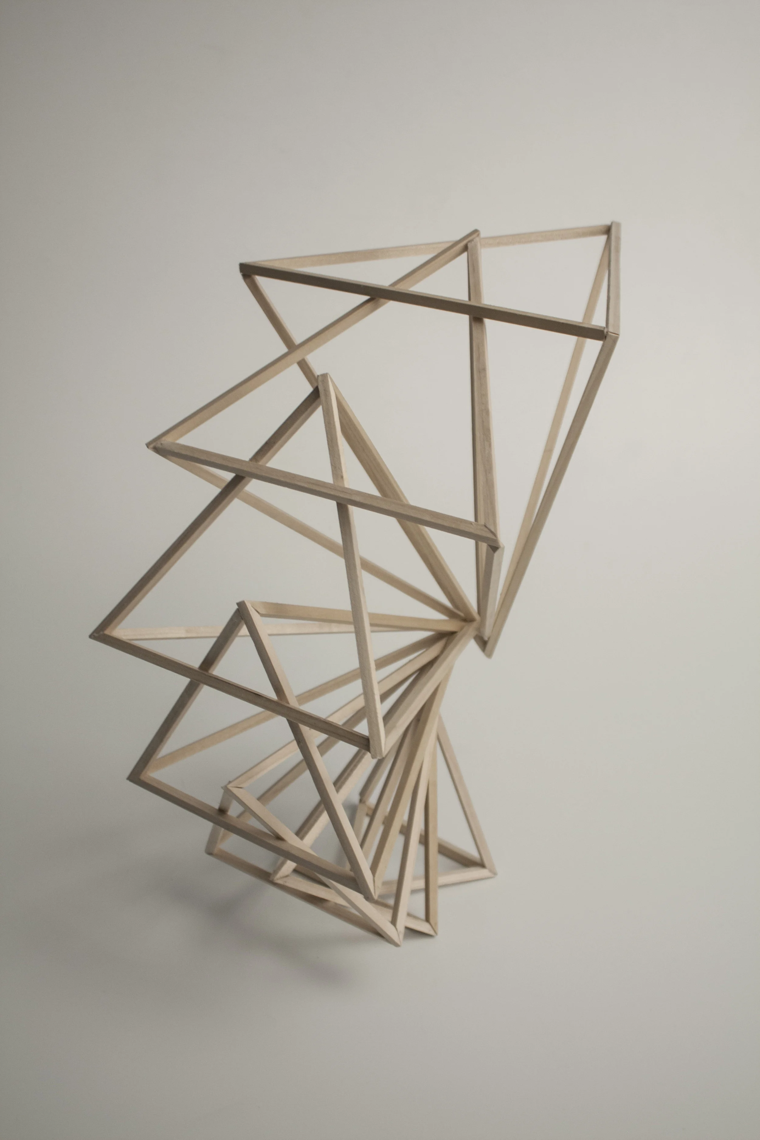 Linear Toothpick Sculpture