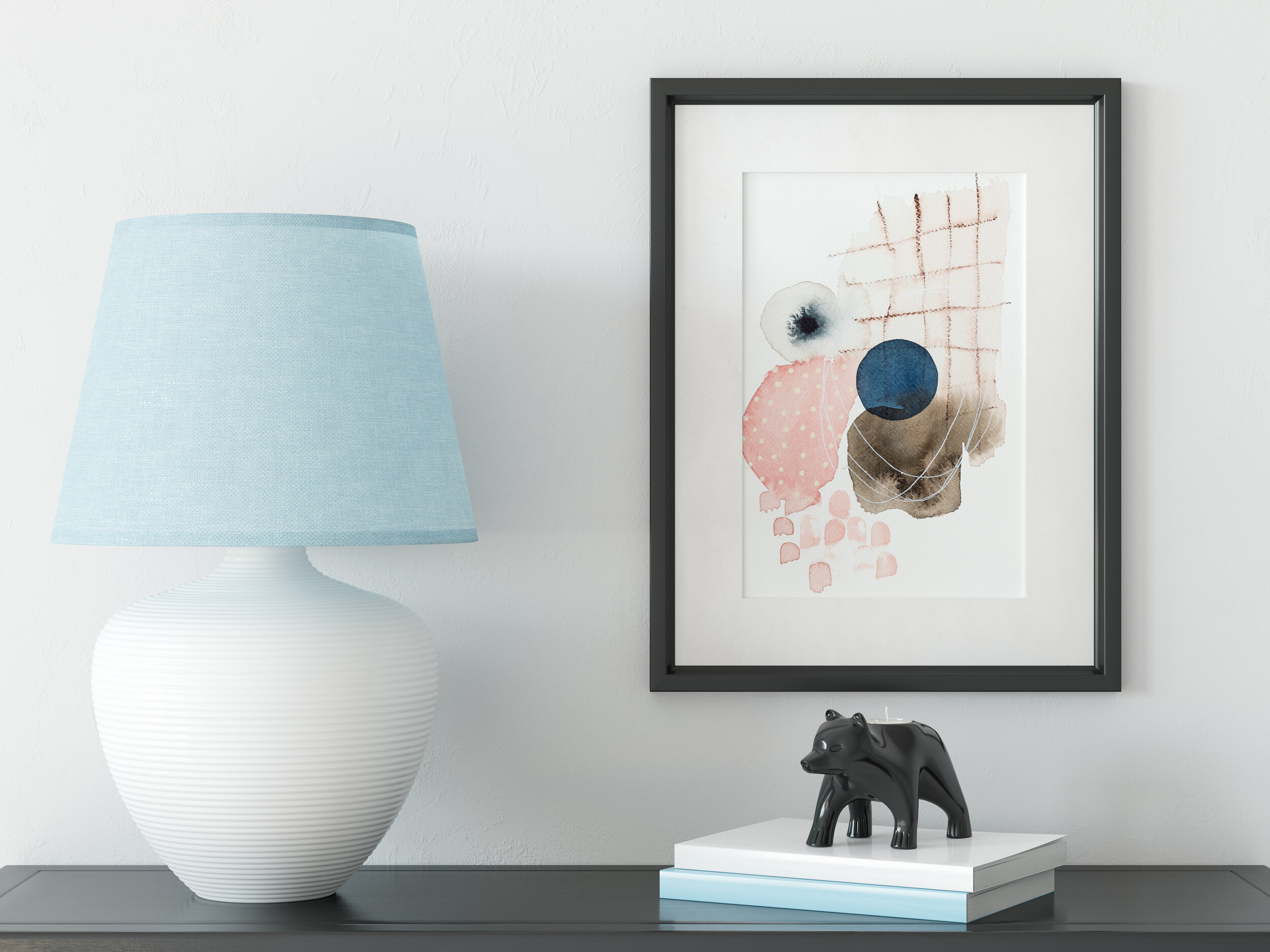 Nurture - Mixed Media - Abstract Painting — LAURA HORN ART