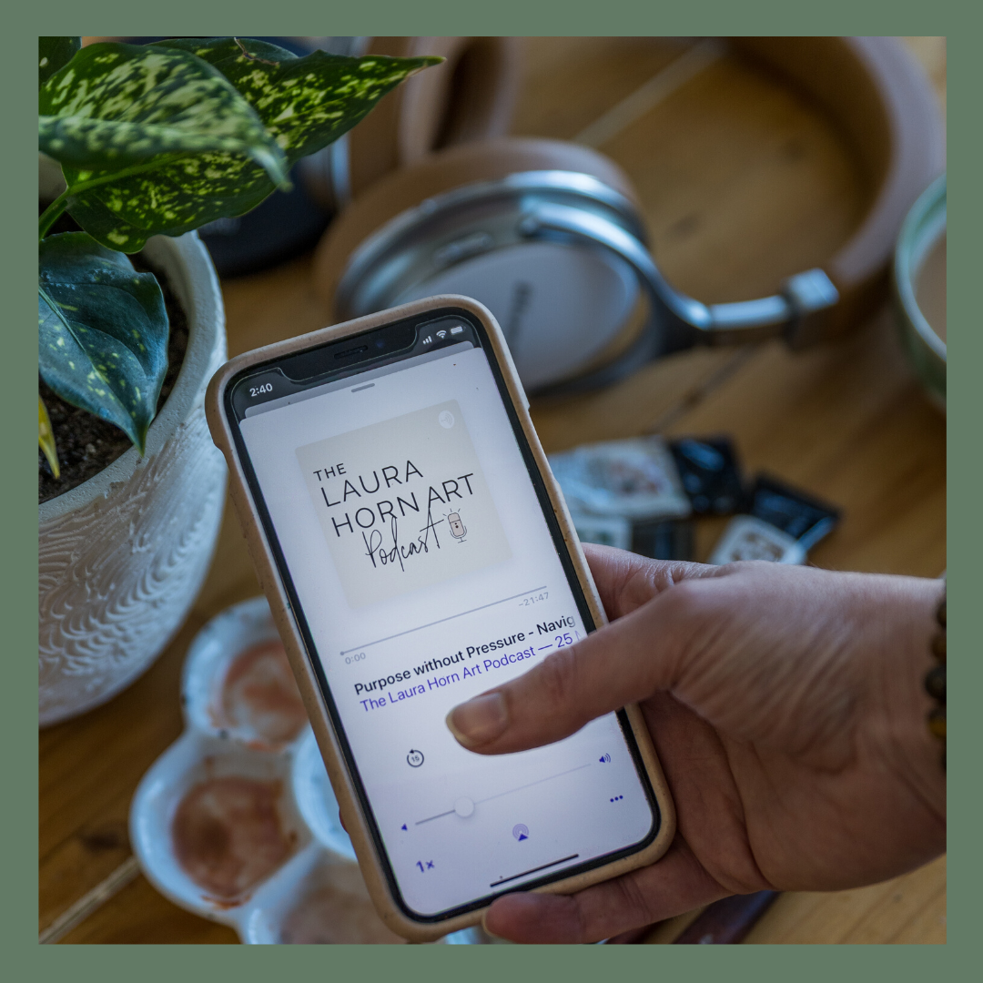 Podcasts Page — LAURA HORN ART