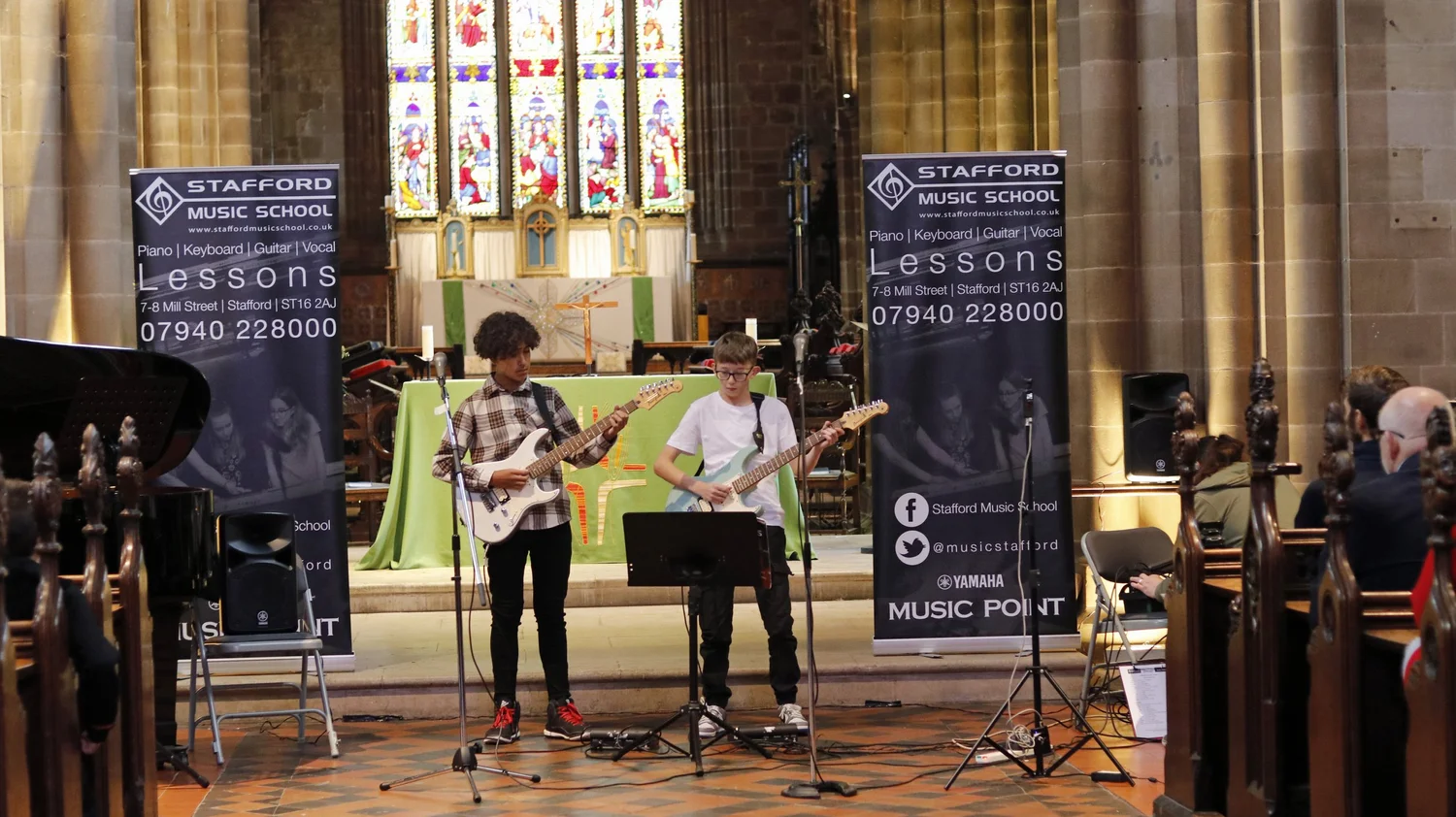 Stafford Music School - Online Guitar, Keyboard, Piano and Vocal lessons