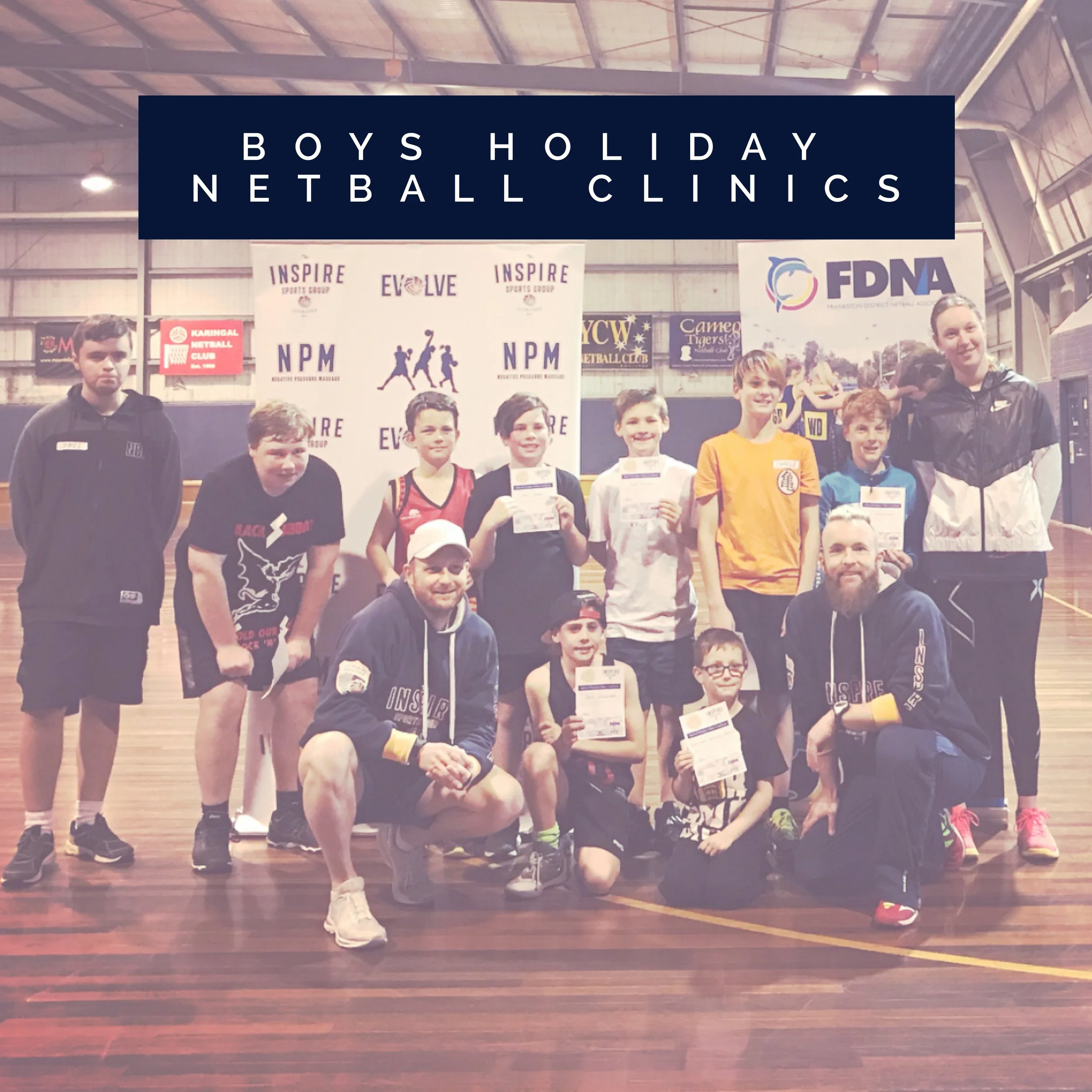 Boys Netball Pathways — The Inspire Netball Group