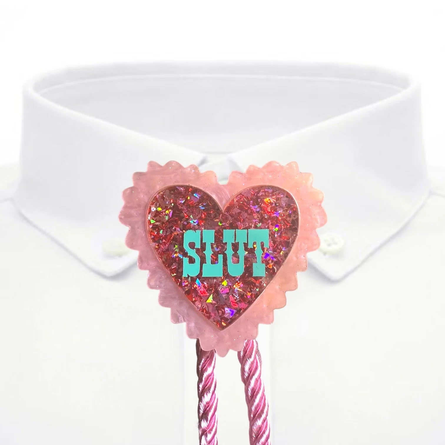 SLUT BOLO TIE — NO BASIC BOMBSHELL