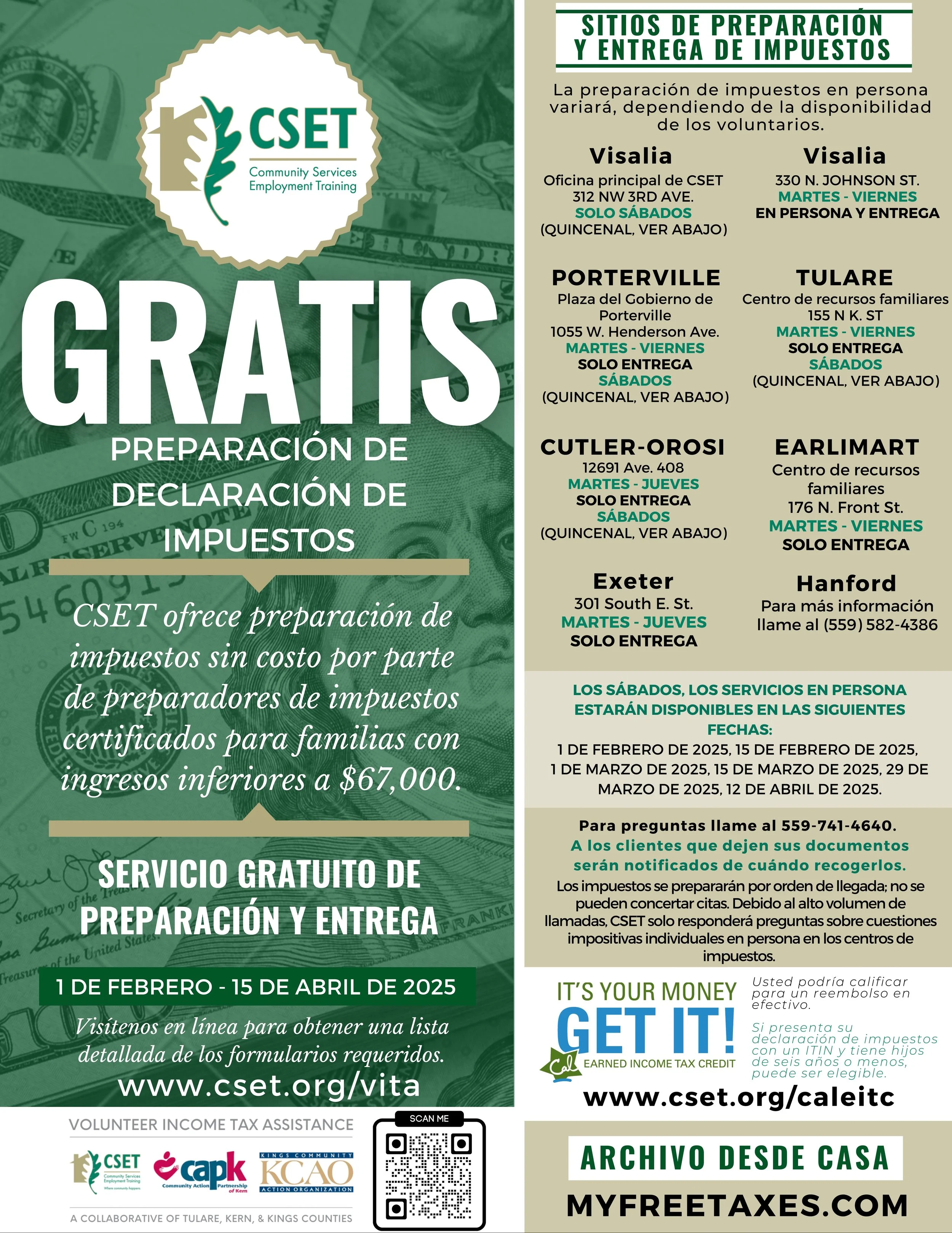 Volunteer Income Tax Assistance (VITA) — CSET