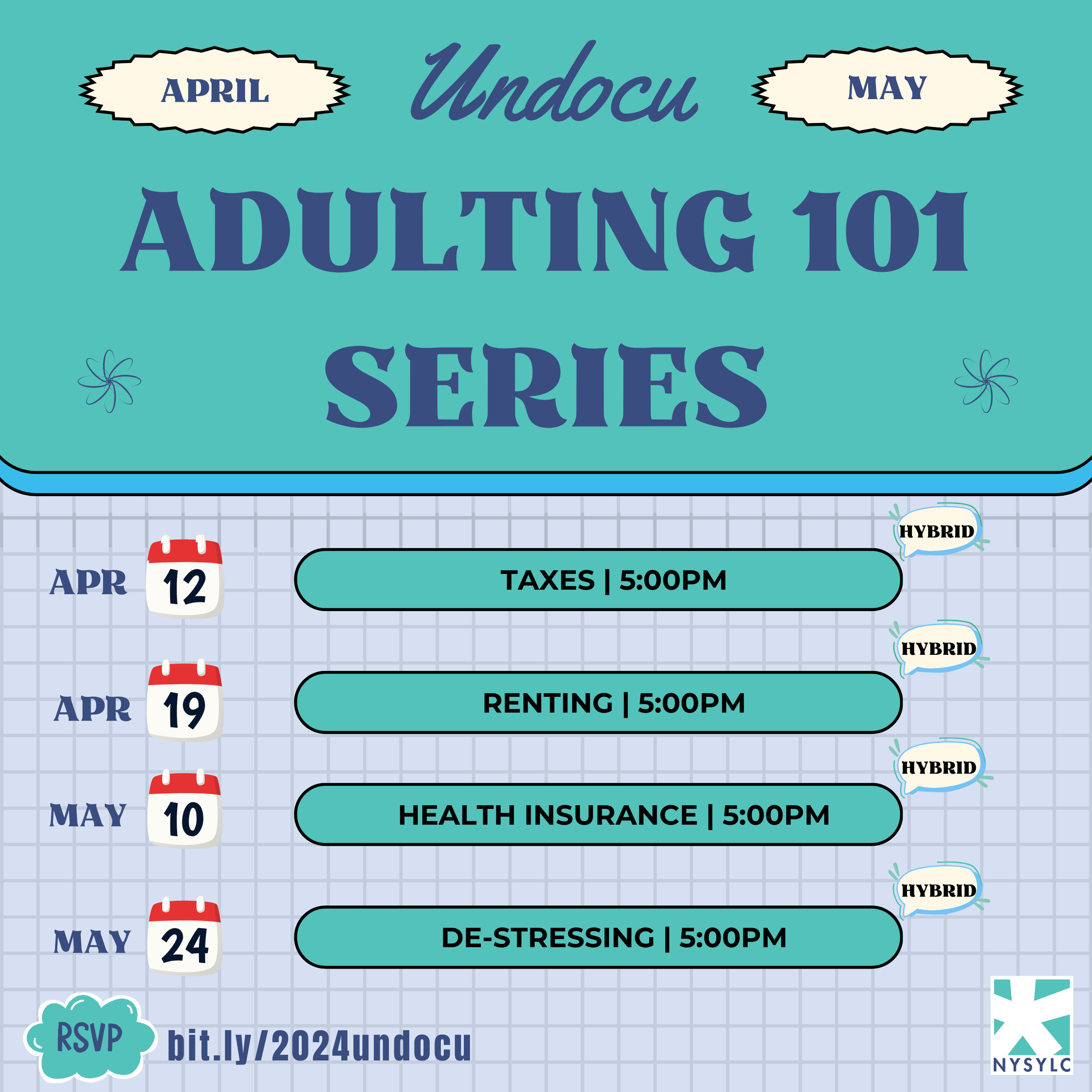 Undocu Adulting Workshops — NYSYLC