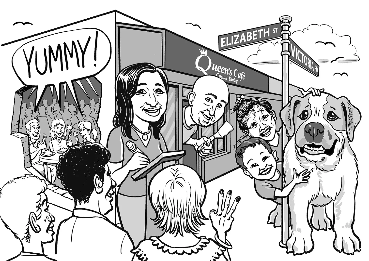 Cartoon Portraits — Scott Mooney