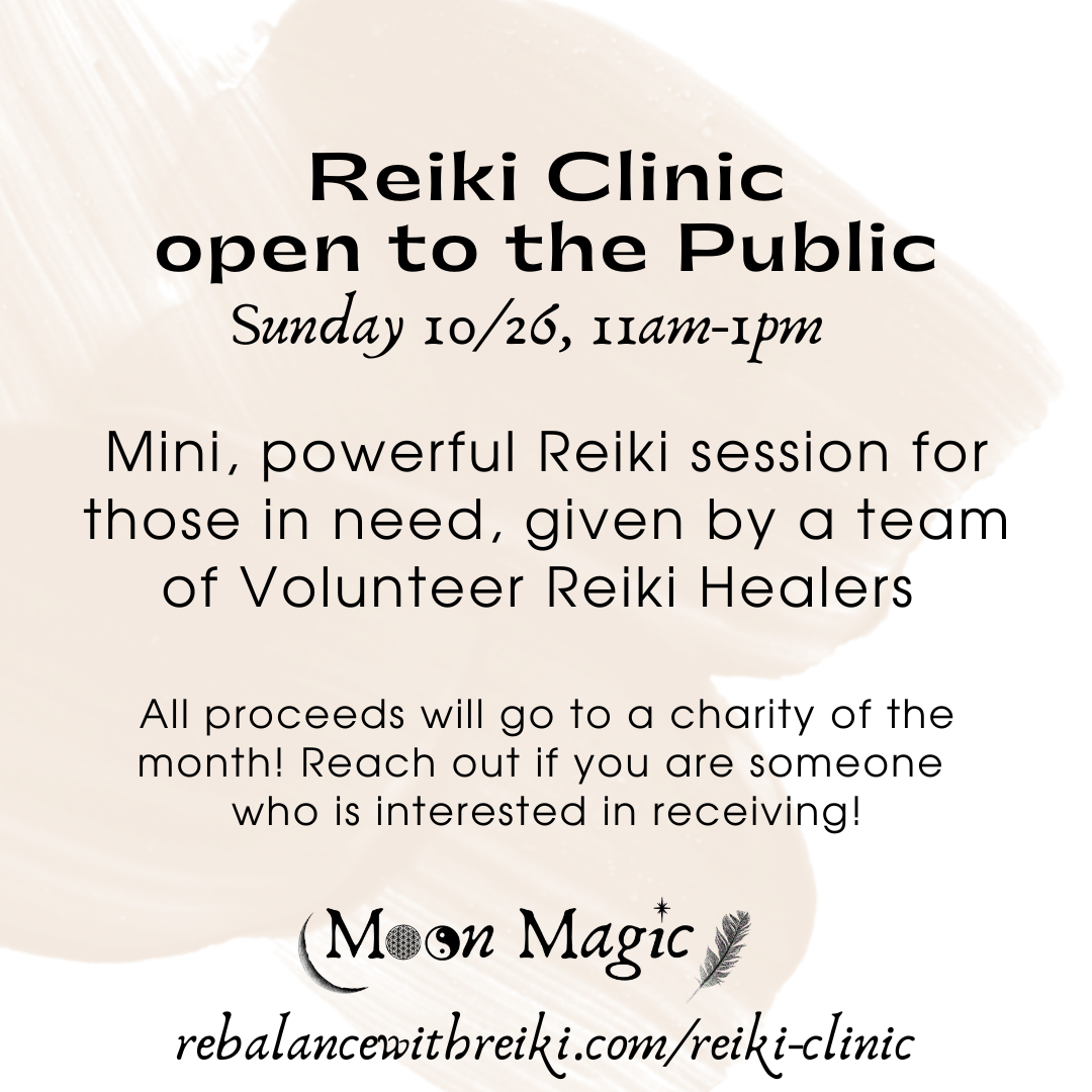 reiki clinic — Rebalance