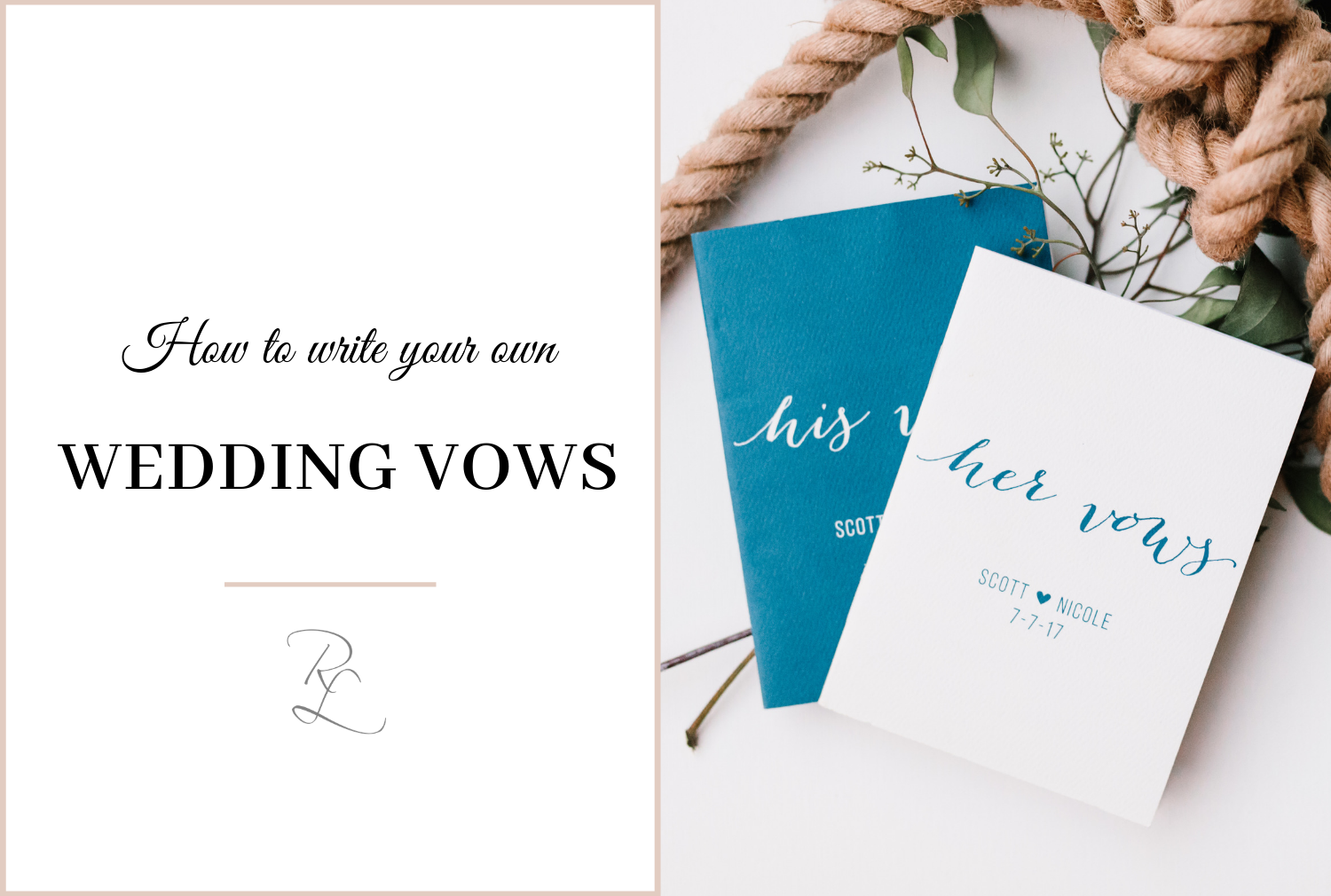 How to Write Your Own Wedding Vows | Tips + Advice
