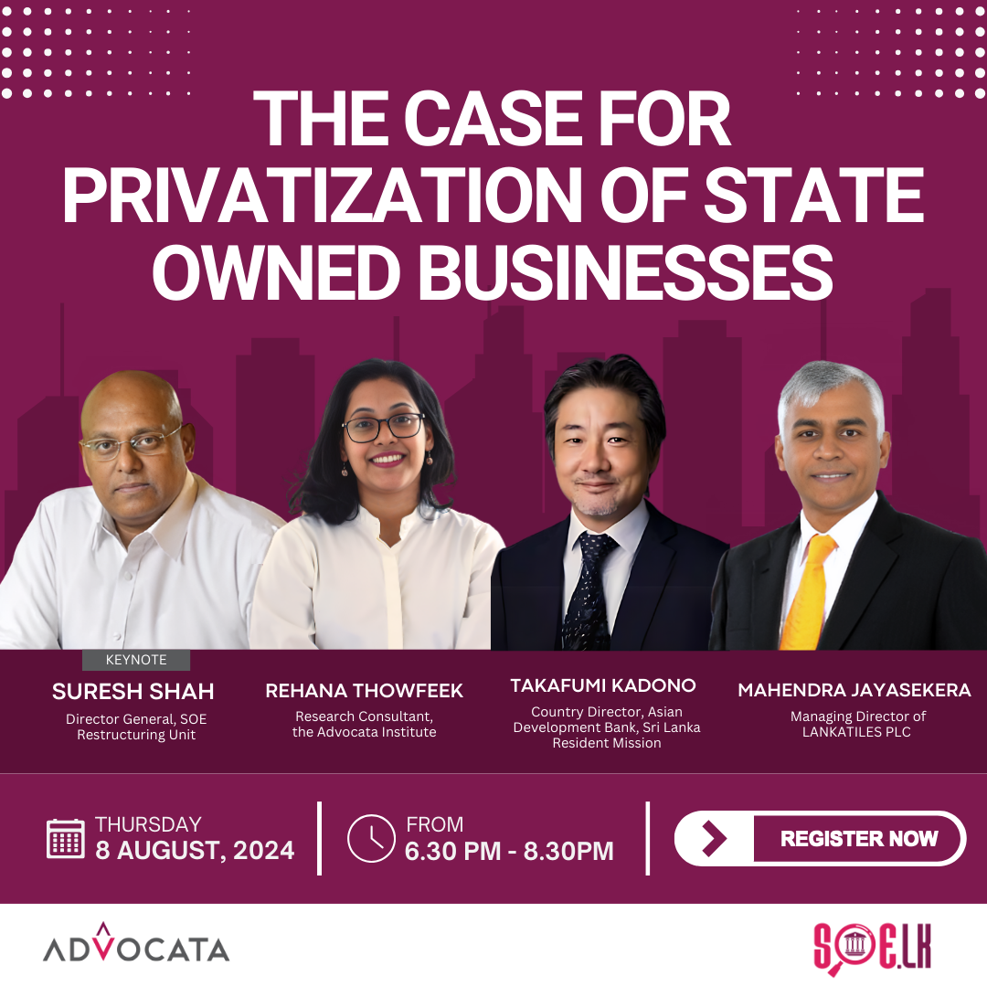 Events — Advocata Institute | Sri Lanka | Independent Policy Think Tank