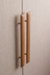 Byron & Gómez - Wood Handle / Pull Handles for wardrobes and cabinets.