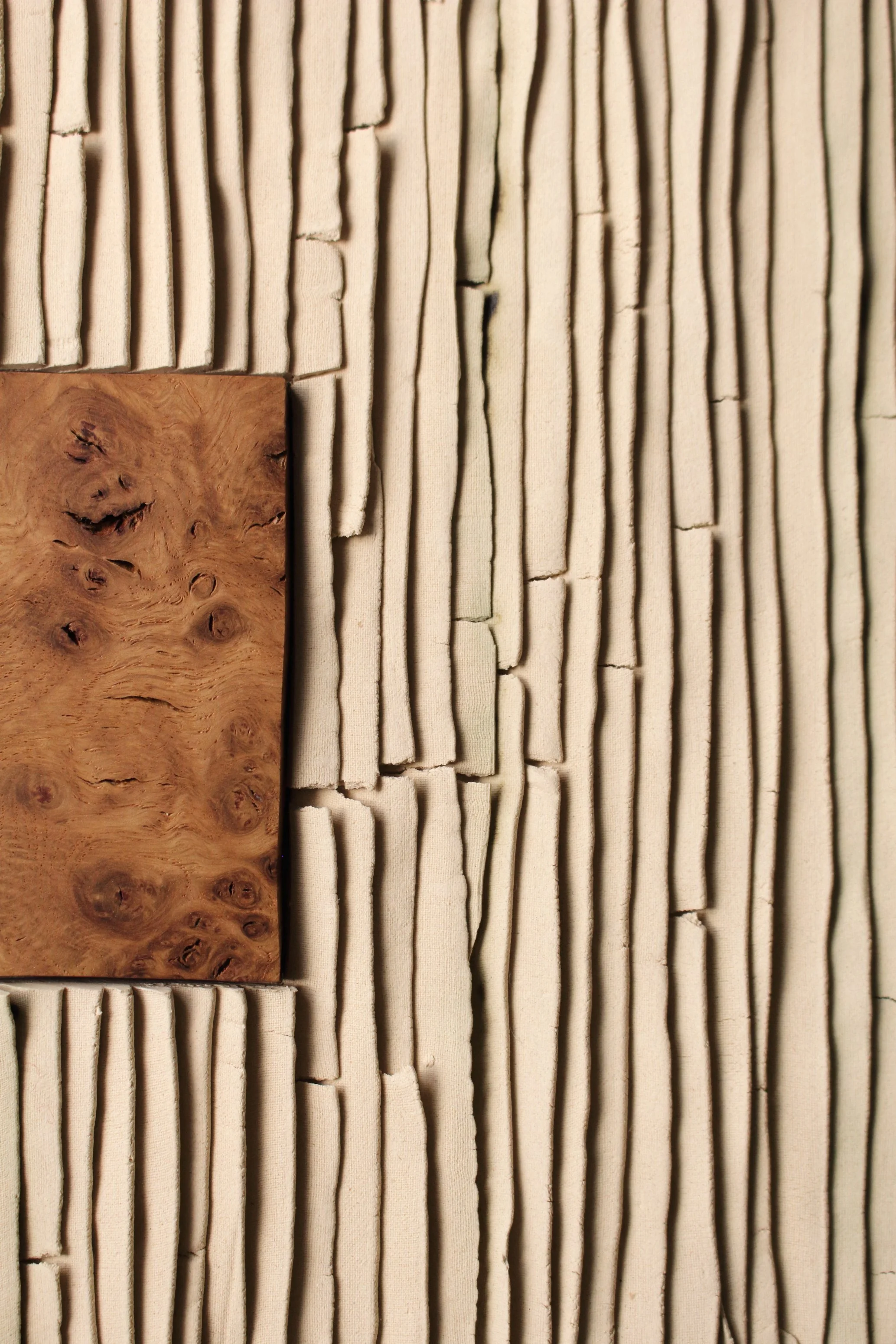 Byron & Gómez - Ceramic and wood wall artworks.