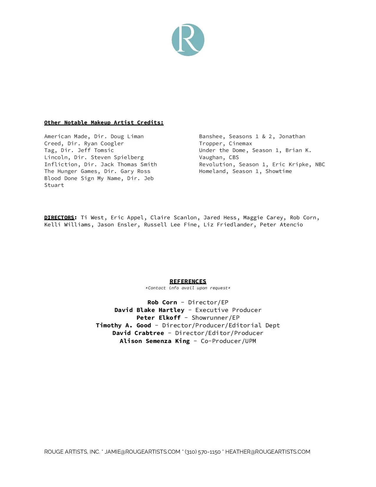 Anthony Brooks — Rouge Artists