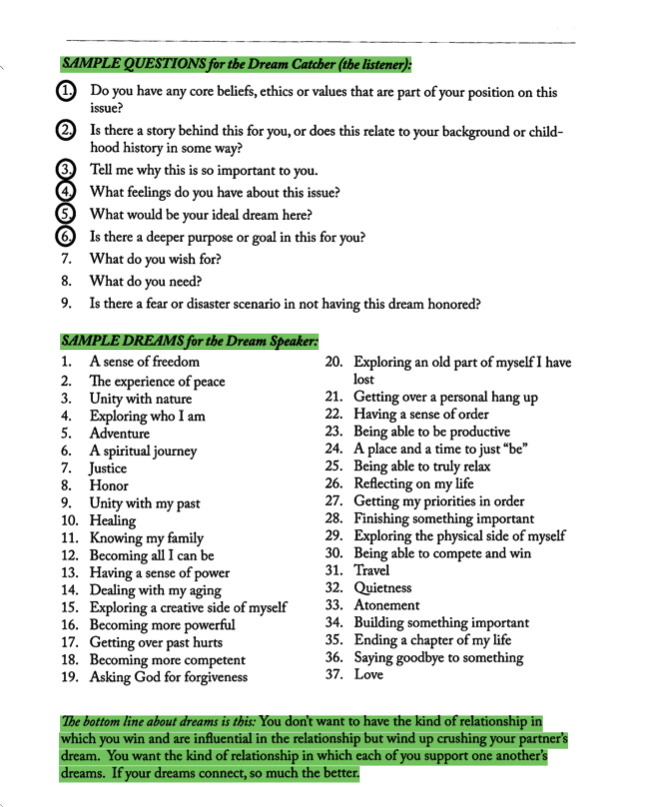 UNSOLVEABLE PROBLEMS: Dreams Within The Conflict — Don Elium Psychotherapy