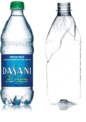 Empty Dasani