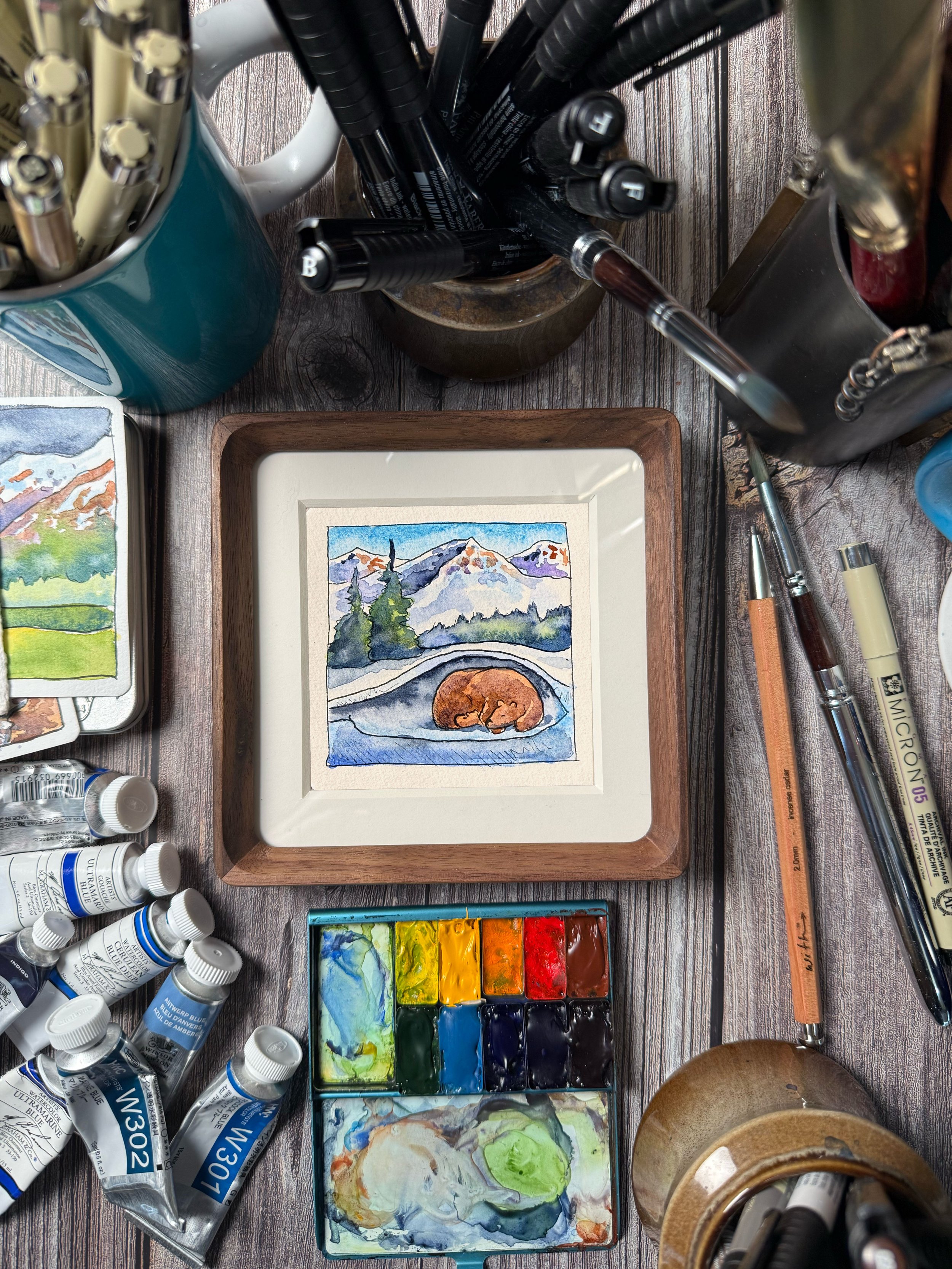 Phases of the Ermine Print — Trailbound Sketches
