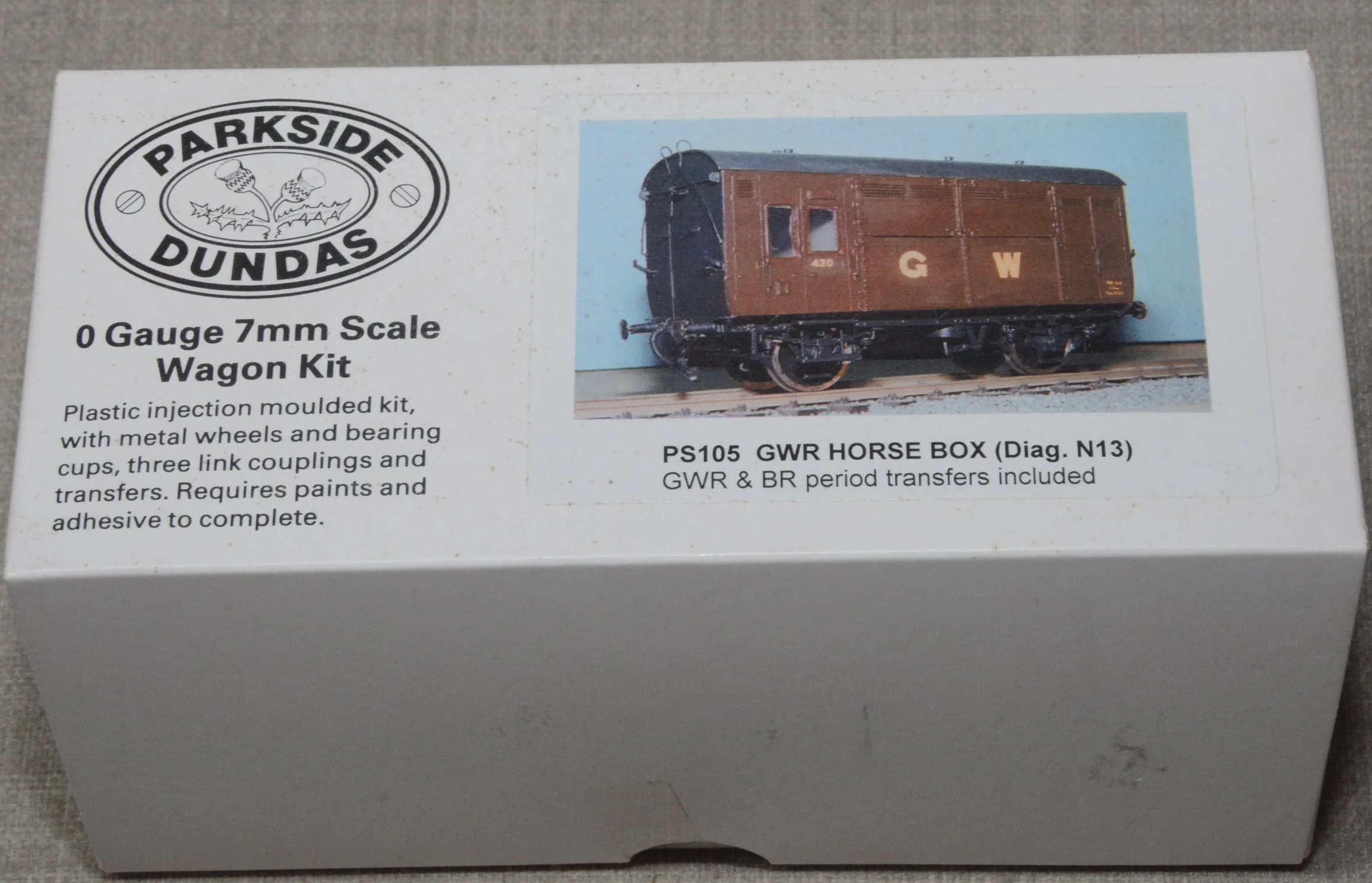 'O' GAUGE KITS — Steamline Ltd.