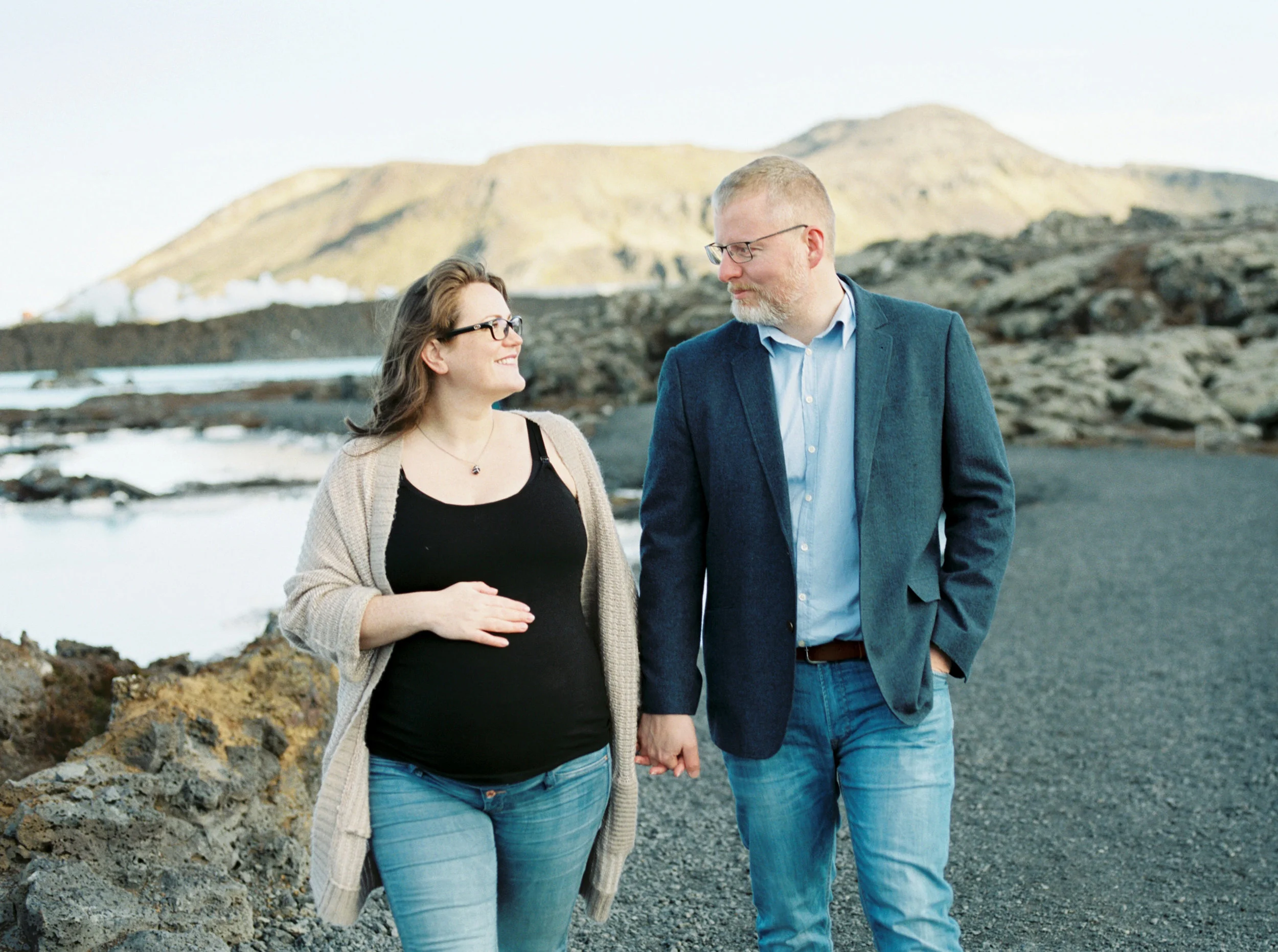Pregnancy Photoshoot at the Blue Lagoon — Sonia Nicolson