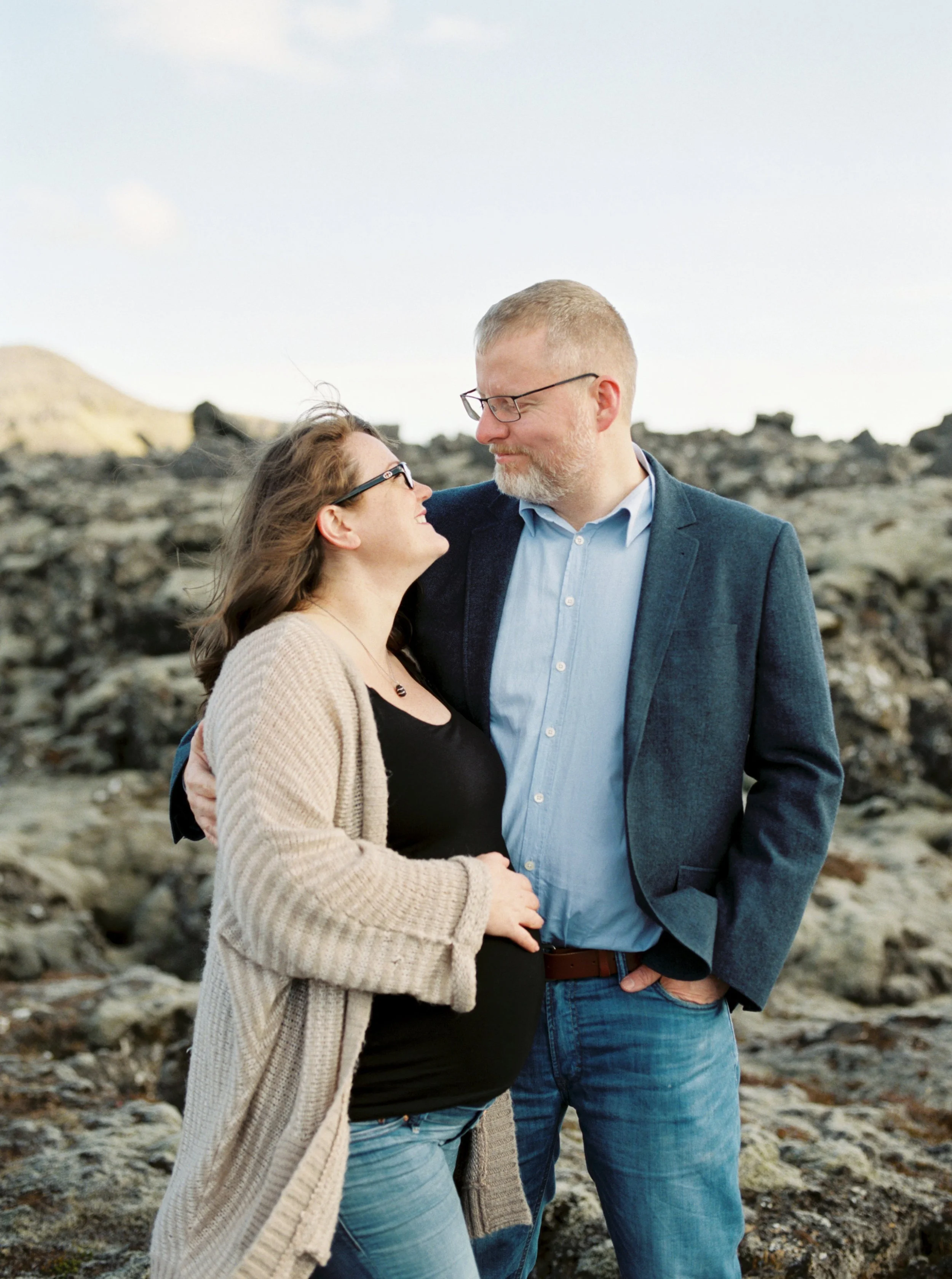 Pregnancy Photoshoot at the Blue Lagoon — Sonia Nicolson