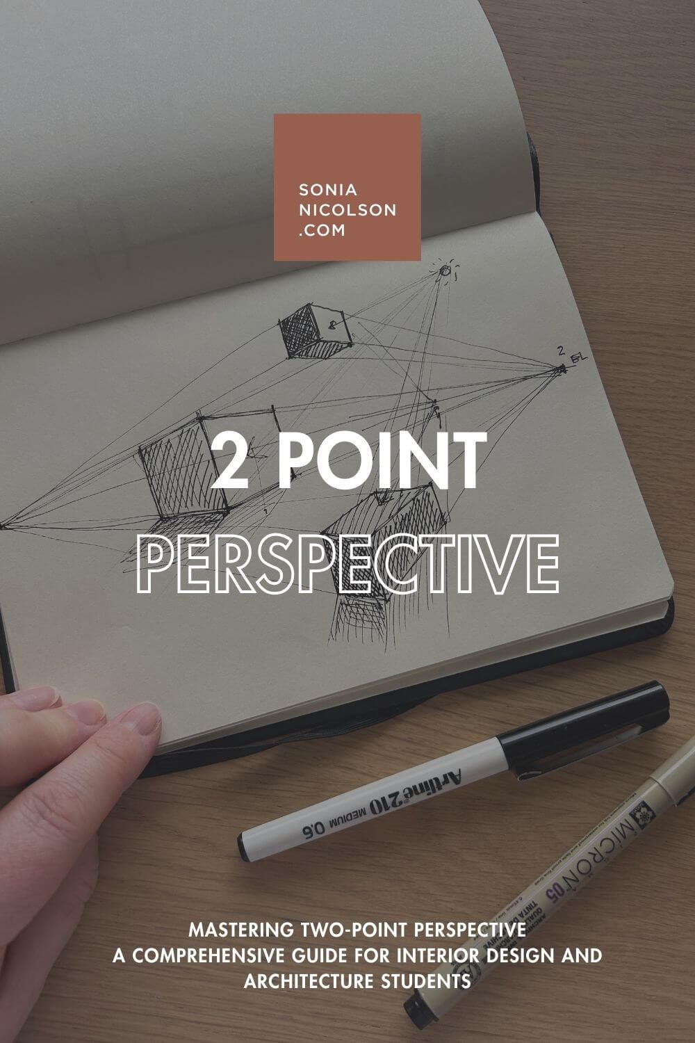 Learn how to draw a 2 point perspective — Sonia Nicolson