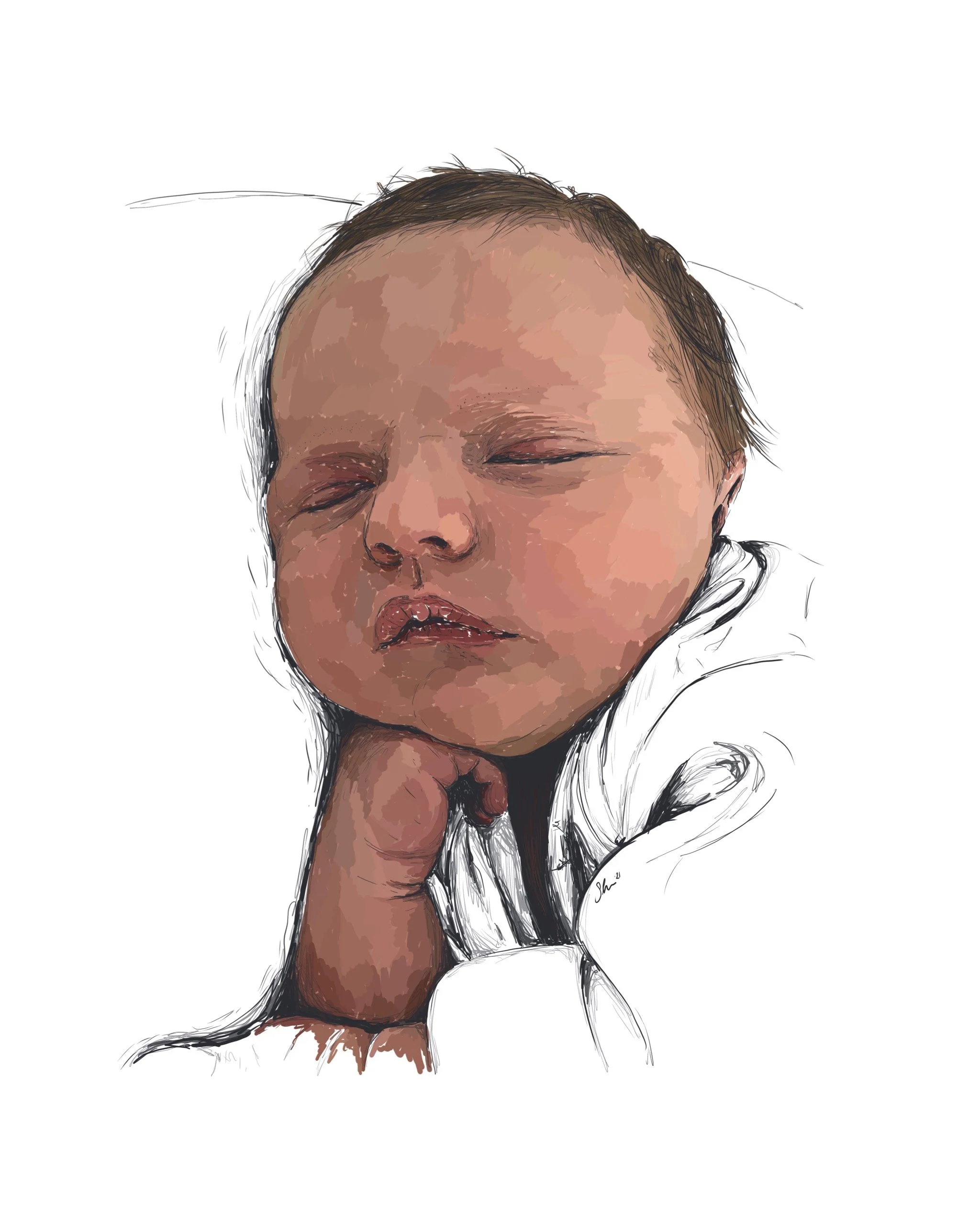 Welcome to the world, baby Angus Óðinn — Sonia Nicolson