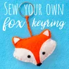 DIY Felt Fox Keyring — Doodle and Stitch