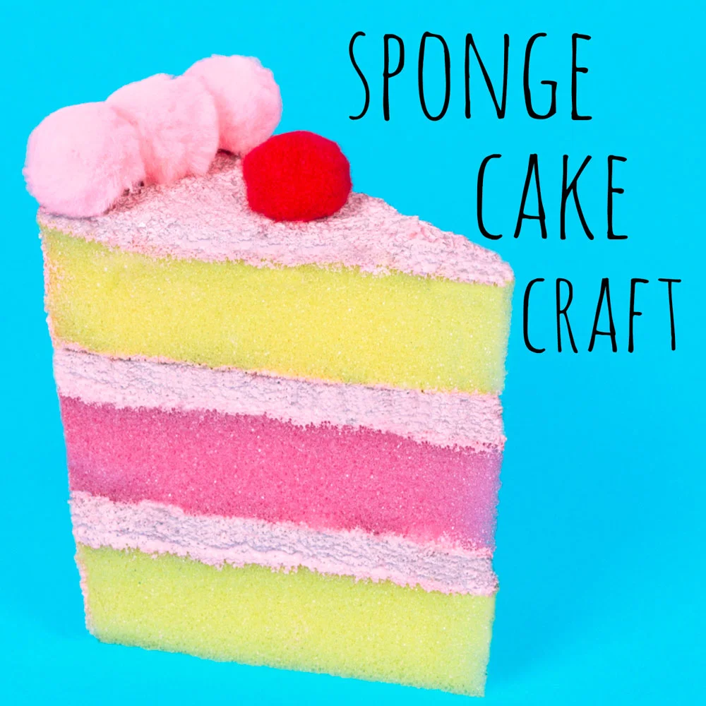 Sponge Cake Craft — Doodle and Stitch