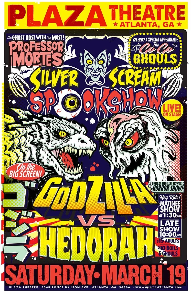 Godzilla Vs Hedorah Poster
