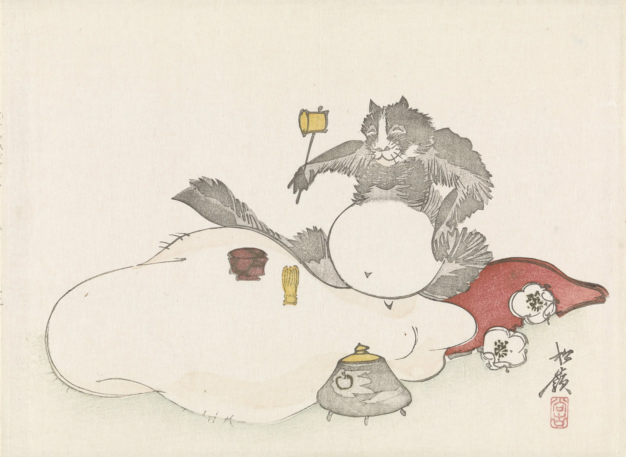 Our Cute Take on the Lovable Well-Endowed Fluffy Prankster, Tanuki ...