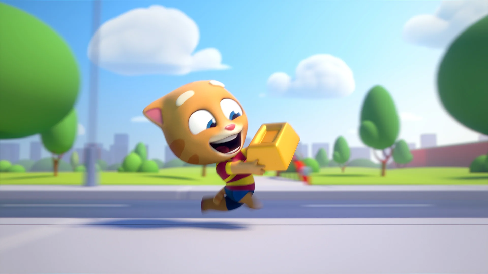 Talking Tom Goldrun — LUNAR ANIMATION | CG Animation & Visual FX Services