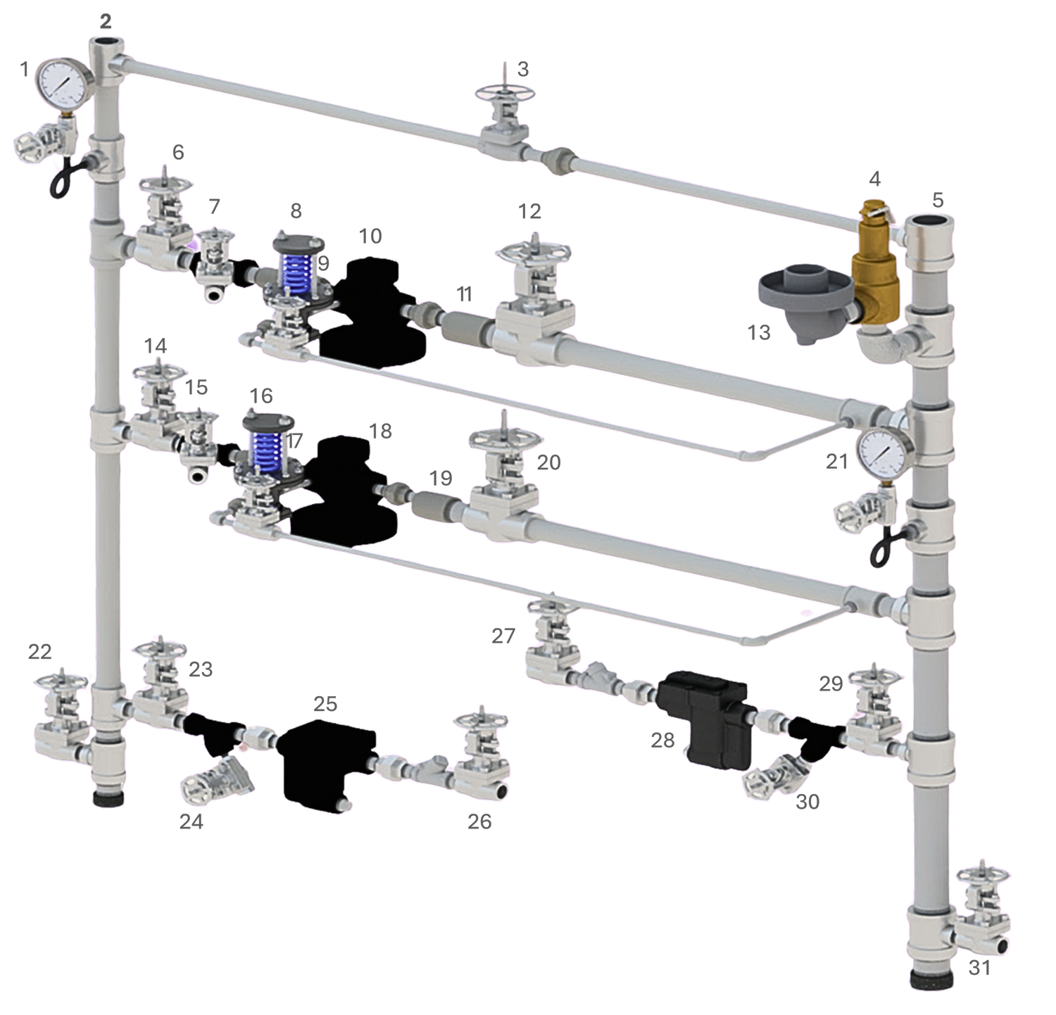 How to Optimize Steam Systems with Parallel Pilot-Operated Pressure ...