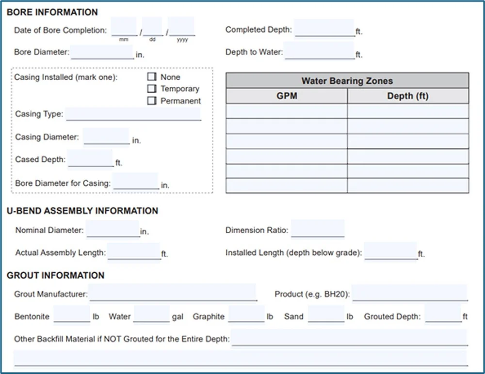 Geothermal Vertical Well Drilling