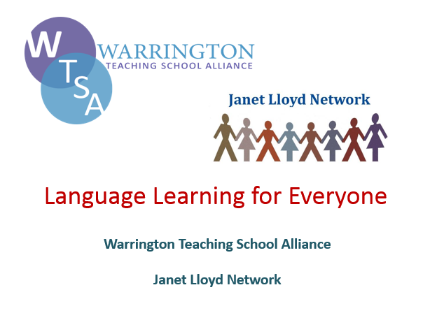 DfE Training Home — Primary Languages Network