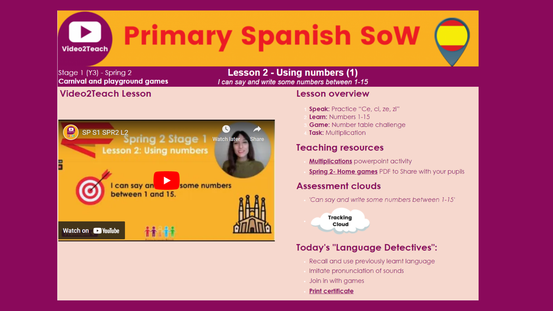 Primary Languages VLE — Primary Languages Network