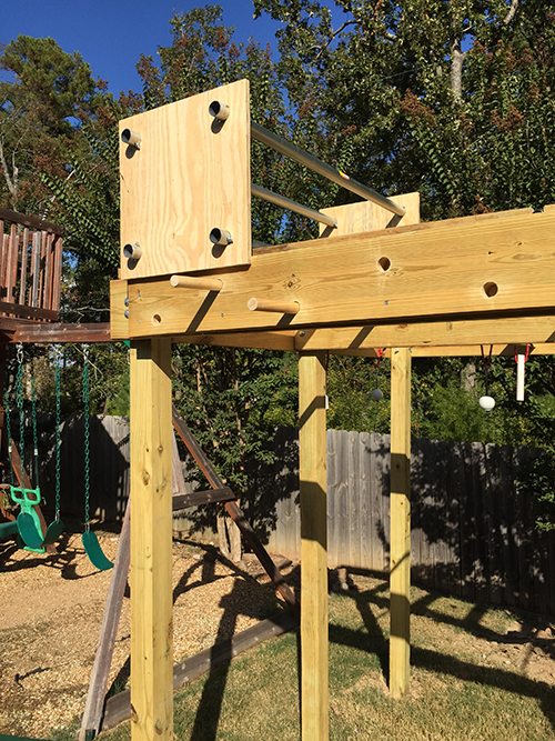 Ninja Warrior Backyard Gym DIY Backyard Ninja Warrior Obstacle Course