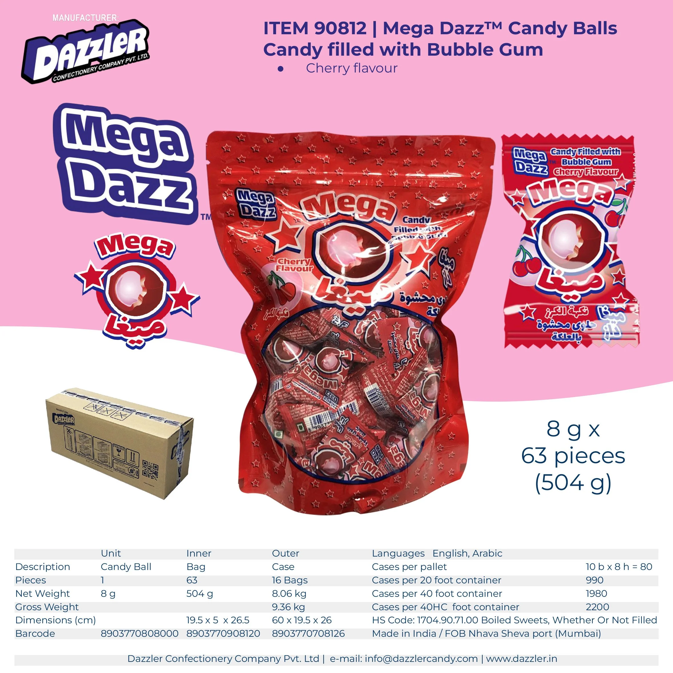 Products — Dazzler Confectionery