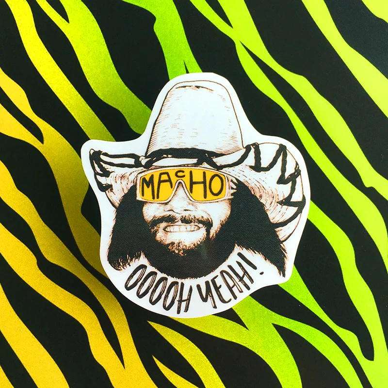 Macho Man Drawing