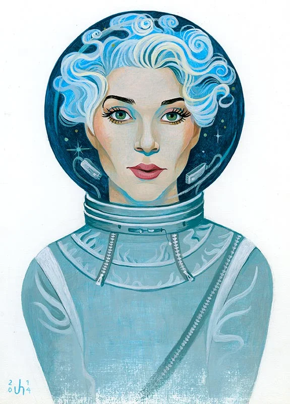 Portrait — Jody Hewgill Illustration