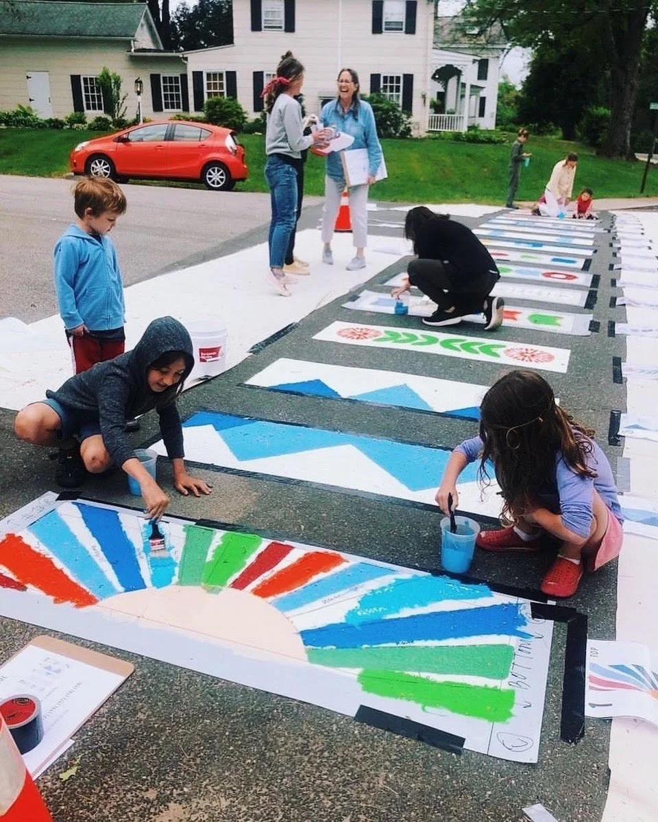 Falls Village Art Crosswalk — RIKA LASER