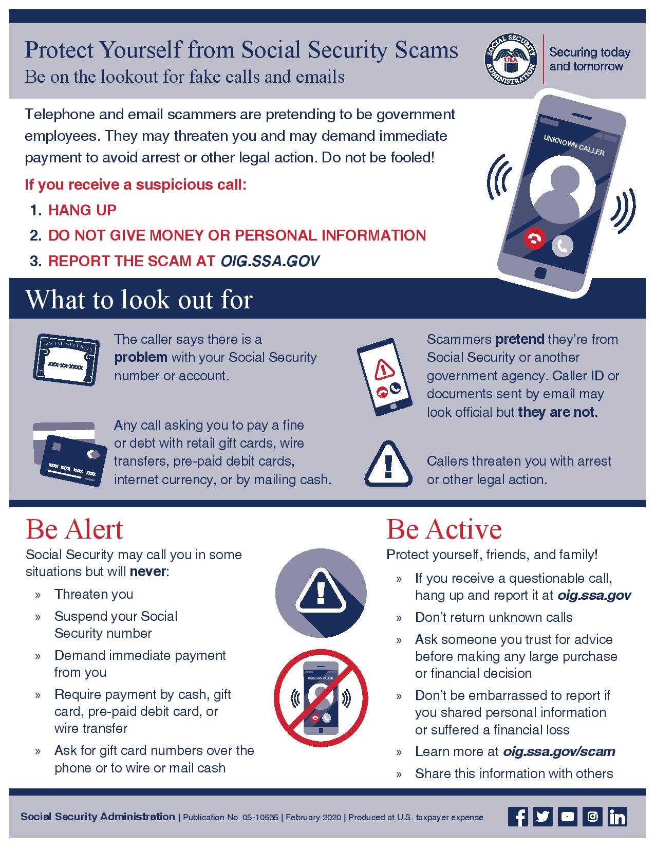 Protect Yourself from Social Security Scams — Enhanced Life Options Group