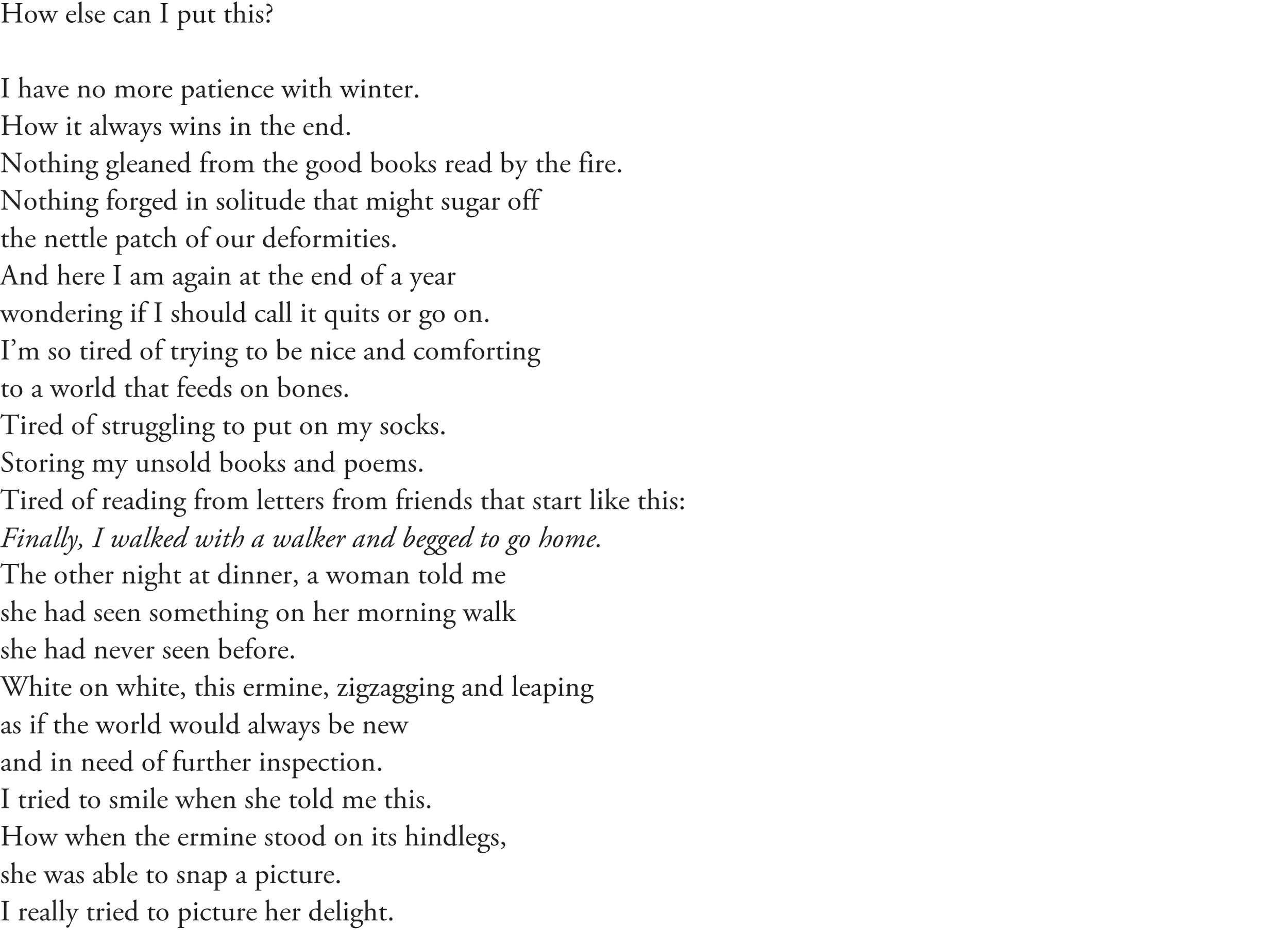 The Unwanted—J.P. White — Interim